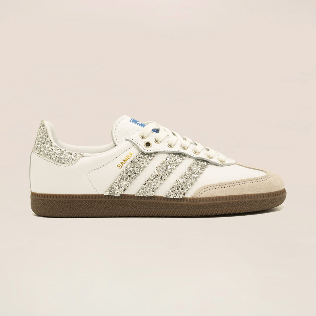 SAMBA WHITE GLITTER SHINE – AMÉNDE